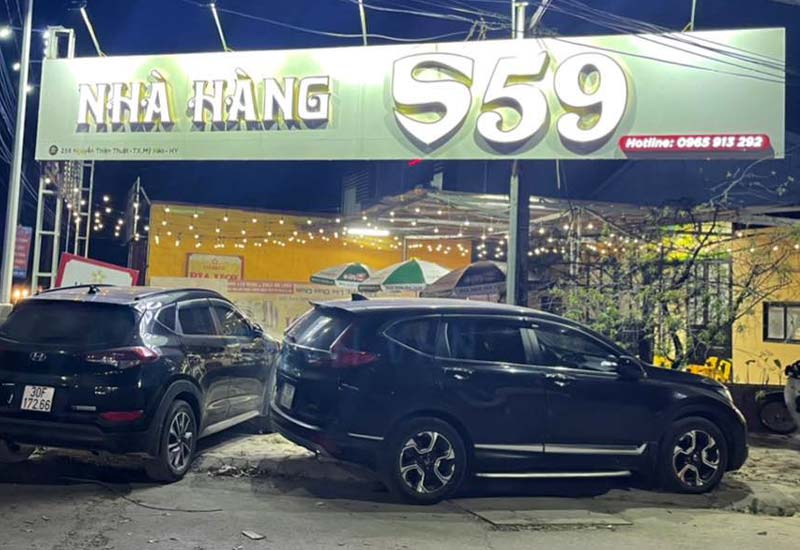 Nhà Hàng S59 ở Cổng trào tổ dân phố Yên Tập, phường Nhân Hoà, thị xã Mỹ Hảo, Hưng Yên