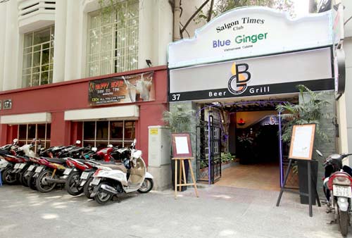 Nhà hàng Blue Ginger Sài Gòn, Nhà hàng Blue Ginger