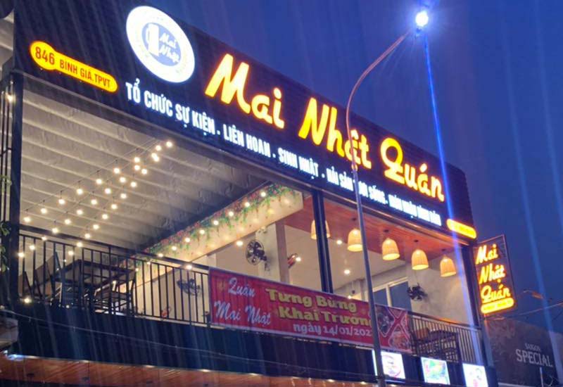 Mai Nhật Quán 846 Bình Giã, Phường Rạch Dừa, TP. Vũng Tàu, Tỉnh Bà Rịa ...
