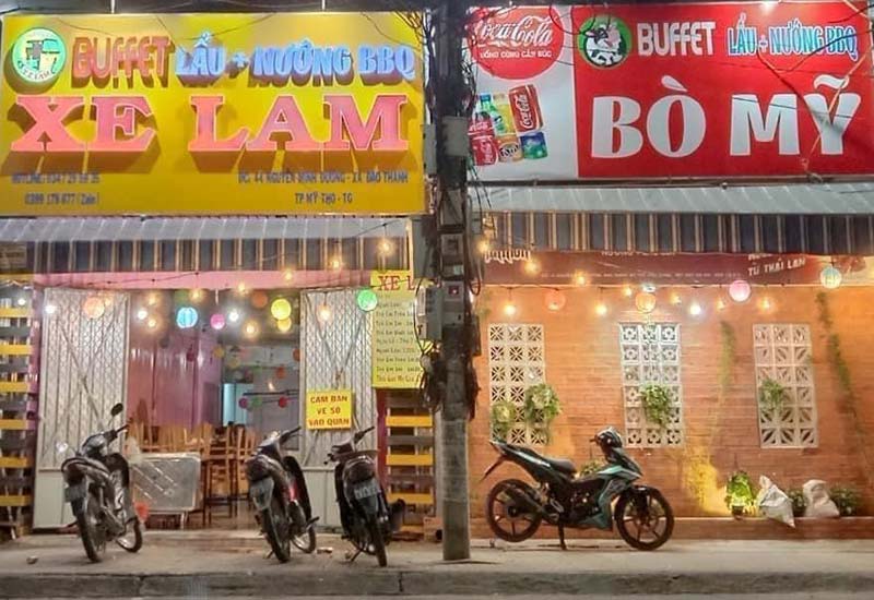 Buffet Lẩu & Nướng Xe Lam 44 Nguyễn Minh Đường, xã Đạo Thành, Mỹ Tho ...
