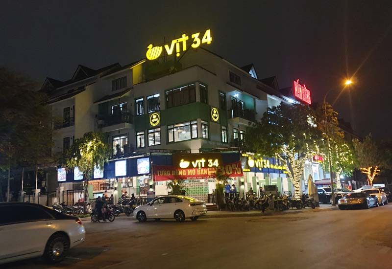 Vịt 34 - Nhà hàng Vịt 7 Mạc Thái Tông, Trung Hòa, Cầu Giấy, Hà Nội