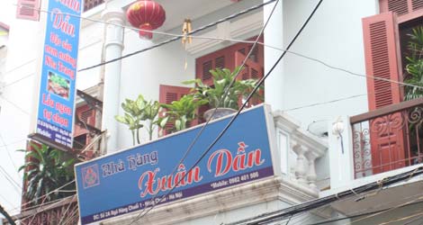Nhà hàng Xuân Dần, Nhà hàng Xuân Dần Hàng Chuối, Nhà hàng Xuân Dần Hà ...